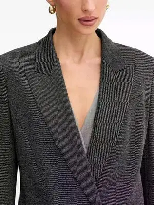 BOSS Pinstripe Peak-lapel Blazer