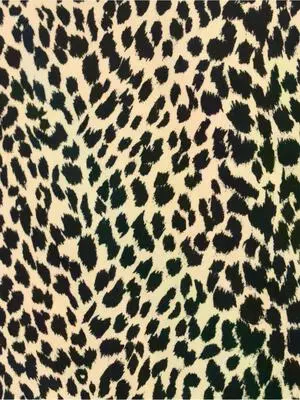 Aspesi Leopard Print Midi A-line Skirt