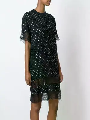 Givenchy Lace Panel T-shirt Dress
