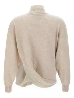 Marella High-neck Wool-cashmere Sweater