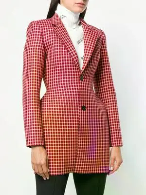 Balenciaga 3d Houndstooth Jacket