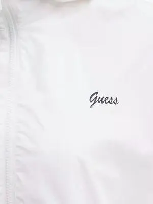 Guess Hooded Zip-front Jacket