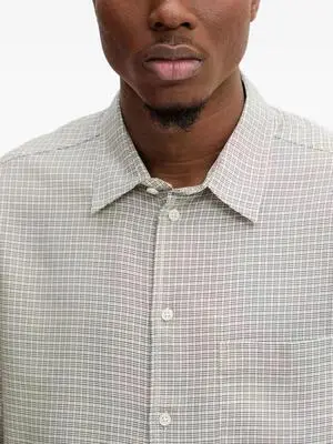 SAMSOE SAMSOE Checked Long-sleeve Shirt