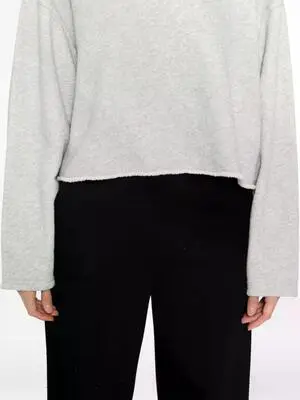 American Vintage Knitted Cotton Top - Grey