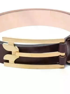 Victoria Beckham Leather Belt - Red