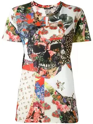 Alexander Mcqueen Floral T-shirts For Women
