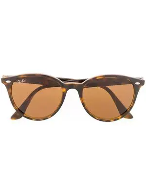 Ray-ban Round Frame Sunglasses - Brown