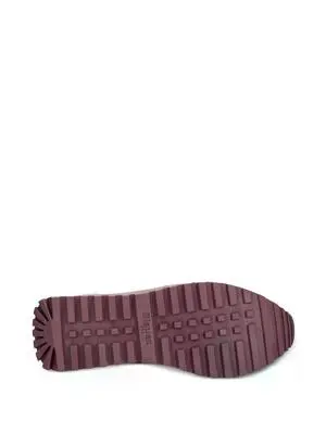 BLAUER. Suede And Leather Trainers