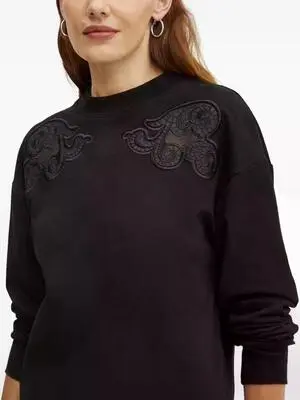 SILVIAN HEACH Embroidered Crew Neck Sweatshirt