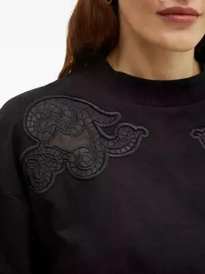 SILVIAN HEACH Embroidered Crew Neck Sweatshirt