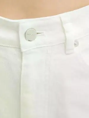 IVY OAK Button-fastening Stretch-cotton Shorts