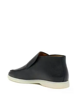 AURELIEN City Grain Boots - Blue