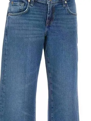 7 For All Mankind Five-pocket Straight-leg Jeans