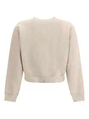 Maison Kitsuné Lady Fox-embroidered Sweatshirt