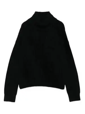 LISA YANG Turtleneck Ribbed Jumper