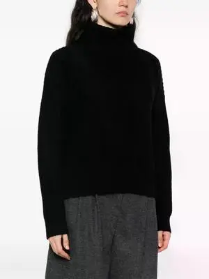 LISA YANG Turtleneck Ribbed Jumper