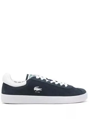 Lacoste Logo-debossed Suede Sneakers