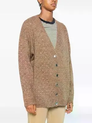 Pinko Rhinestone-embellished Cardigan