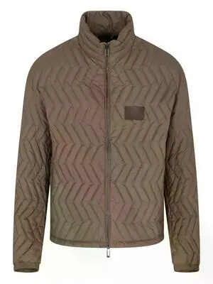 Emporio Armani Chevron-quilted Down Jacket