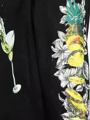 MSGM Graphic-print Sweatshirt - Black
