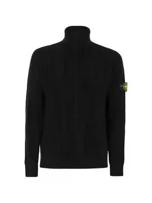 Stone Island Ribbed Turtleneck Sweater