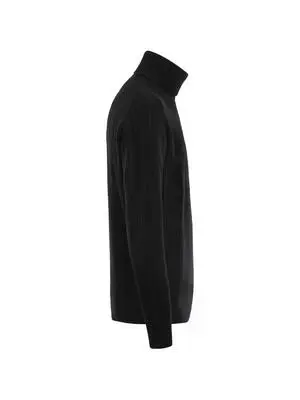 Stone Island Ribbed Turtleneck Sweater