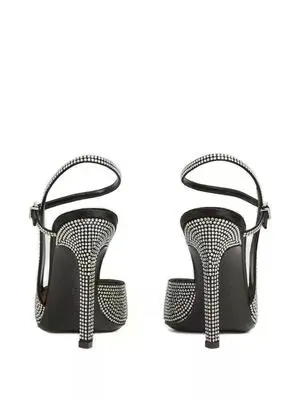 Gucci 105mm Crystal-embellished Slingback Pumps