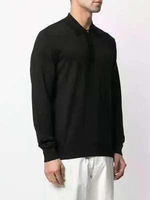 BILLIONAIRE Crest Embroidery Cotton Jumper