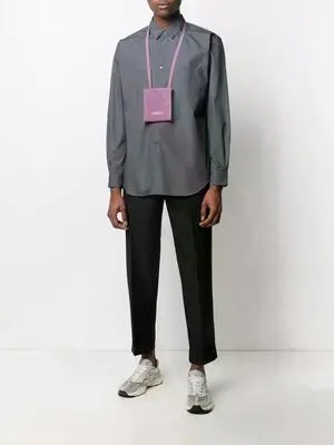 Comme Des Garçons Pointed Collar Cotton Shirt