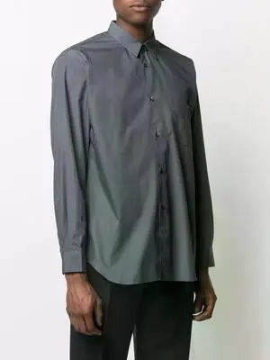 Comme Des Garçons Pointed Collar Cotton Shirt