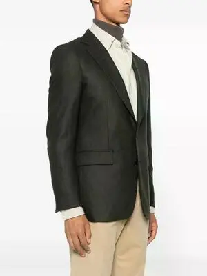 FURSAC Virgin-wool Blazer - Green