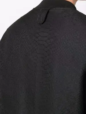 BILLIONAIRE Animalier-print Bomber Jacket