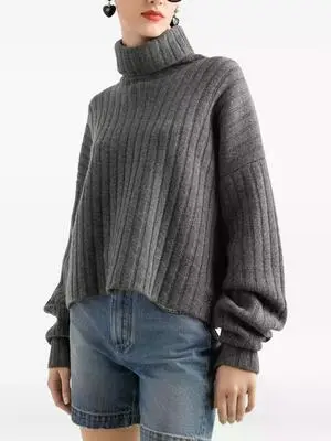 Dolce & Gabbana Ribbed Turtleneck Sweater