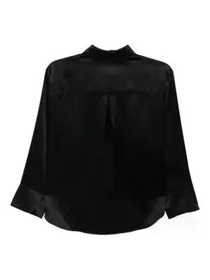 FLEUR OF ENGLAND Pyjama Top - Black