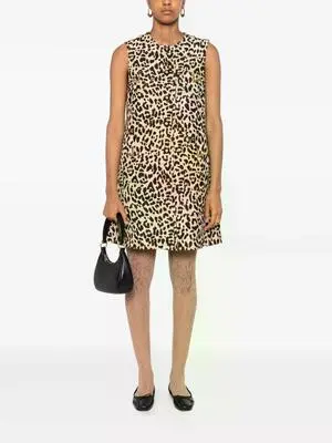 Valentino Garavani Leopard Print Button-fastening Jacket