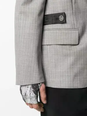 Off-White Single-breasted Tailored Blazer