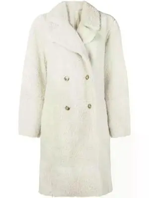 YVES SALOMON Oversized Shearling Coat