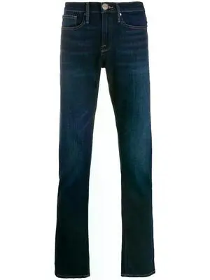 FRAME Mid-rise Straight-leg Jeans