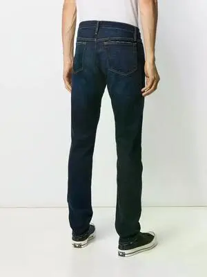FRAME Mid-rise Straight-leg Jeans