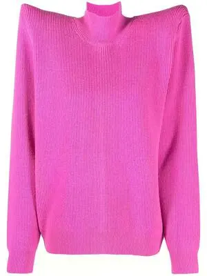 Balenciaga Ribbed Sweaters For Women