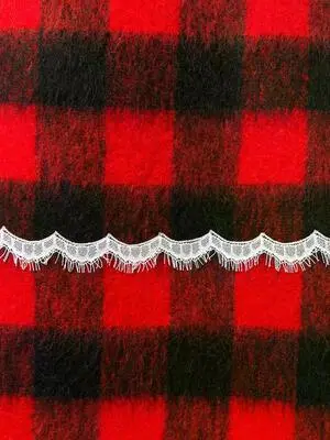 Calvin Klein Check Apron Dress