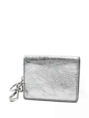 Acne Studios Metallic Leather Cardholder