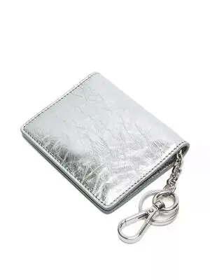 Acne Studios Metallic Leather Cardholder