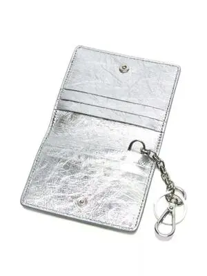 Acne Studios Metallic Leather Cardholder