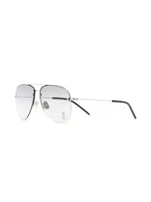 Saint Laurent Classic 11m Pilot-frame Sunglasses