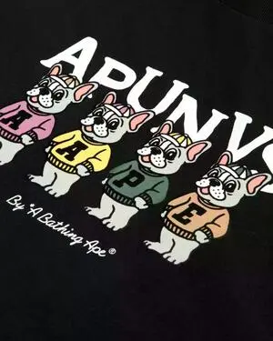 A BATHING APE Graphic-print T-shirt - Black