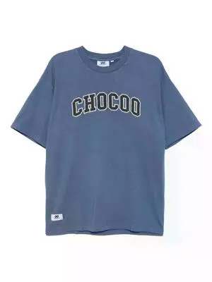 CHOCOOLATE Logo-embroidered T-shirt
