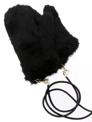 Max Mara Teddy-effect Mittens