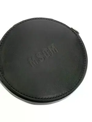 MSGM Logo-embossed Circular Mini Bag