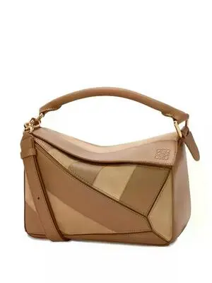 Loewe Small Puzzle Tote - Brown